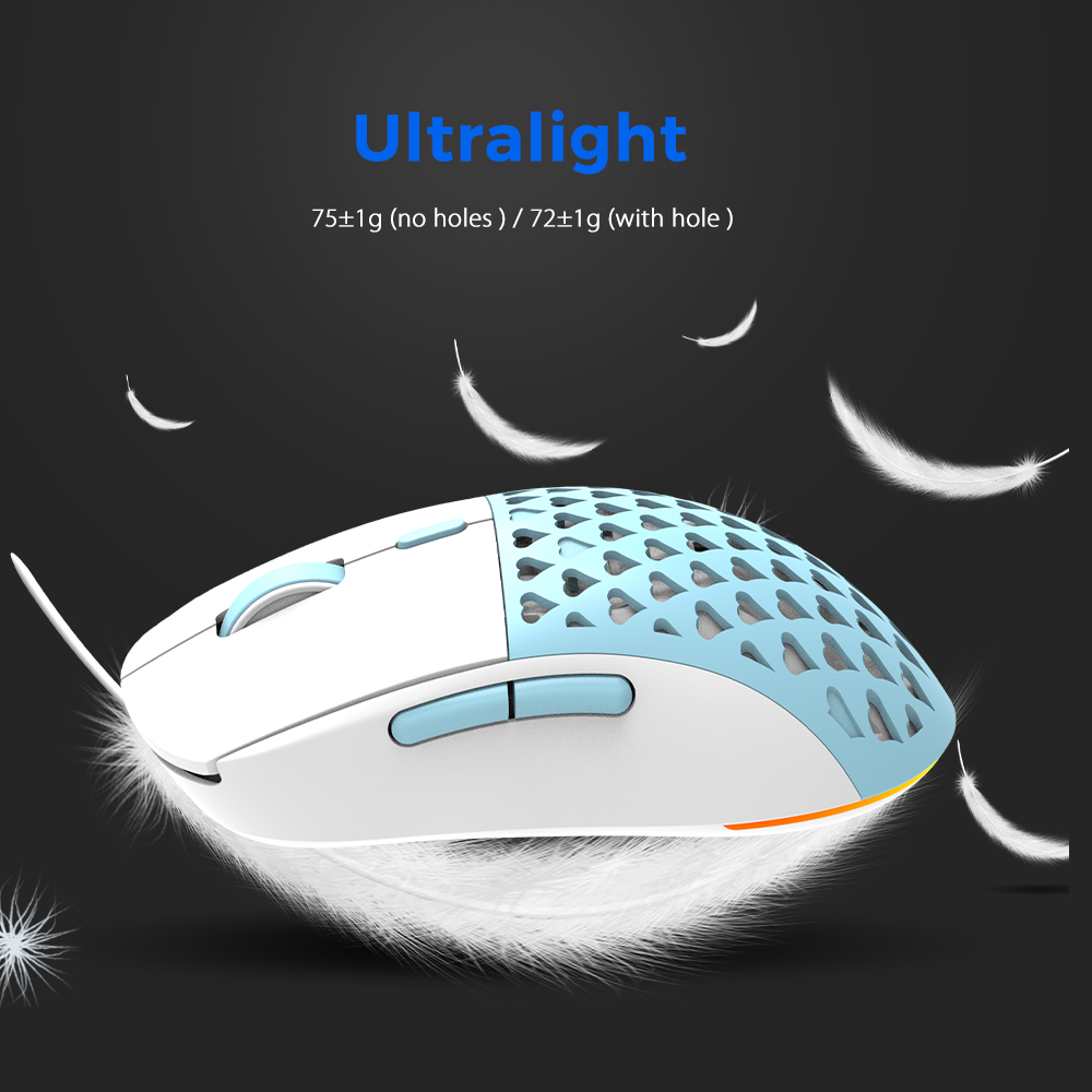 Diy Wireless Gaming Mouse Up To 26000 Dpi Rgb Professional 6d Gaming ...