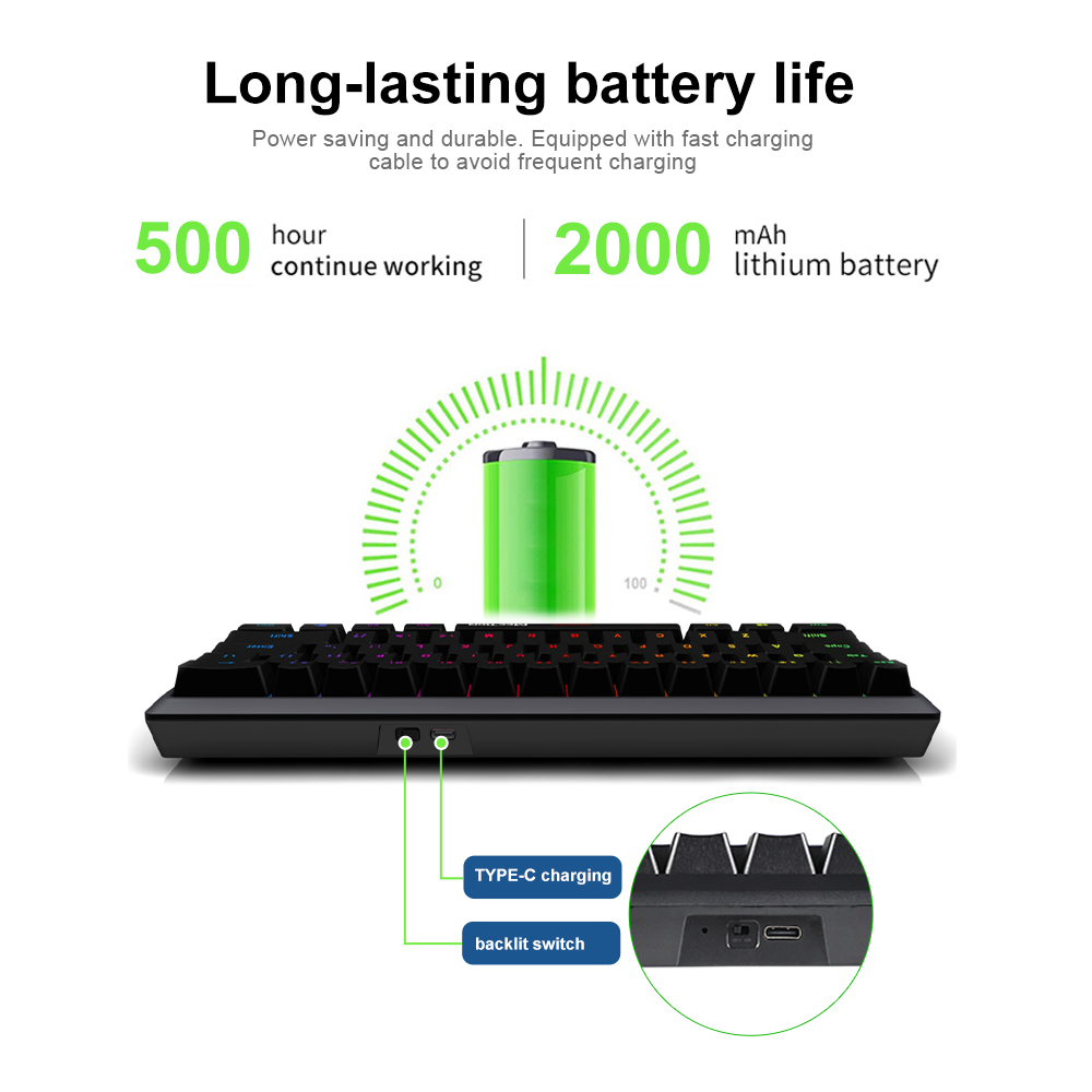Keyceo Affordable Ergonomic Keyboard - Membrane - Keyceo