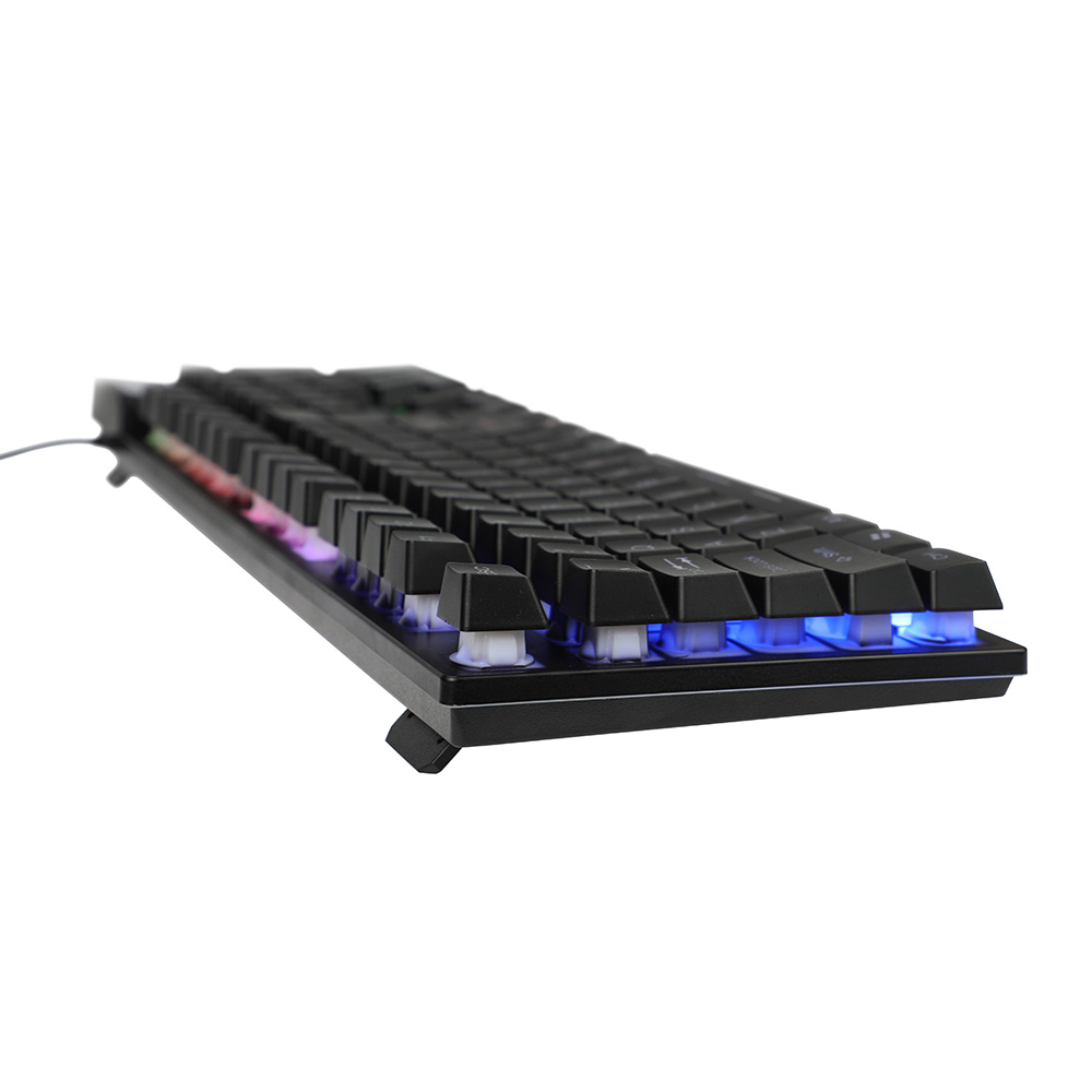 Rgb Wired Membrane Gaming Keyboard Computer Keyboard Multimedia Control ...