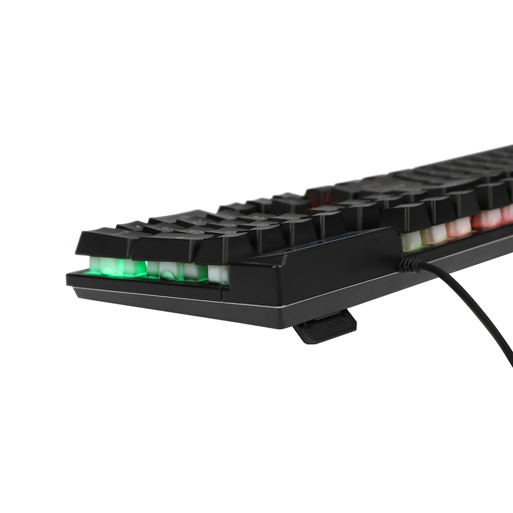 Rgb Wired Membrane Gaming Keyboard Computer Keyboard Multimedia Control ...
