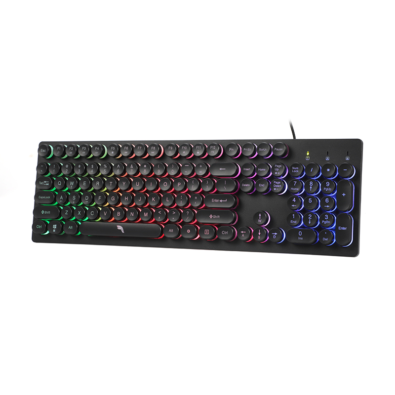 Oem Gaming Keyboard Round Keycap Compact Arrow And Wasd Keys Exchange ...