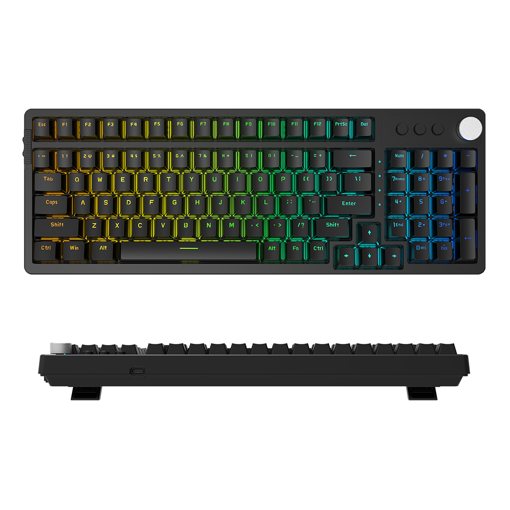 Oem Bluetooth+2.4g+usb Mechanical Keyboard Gaming The Traditional ...