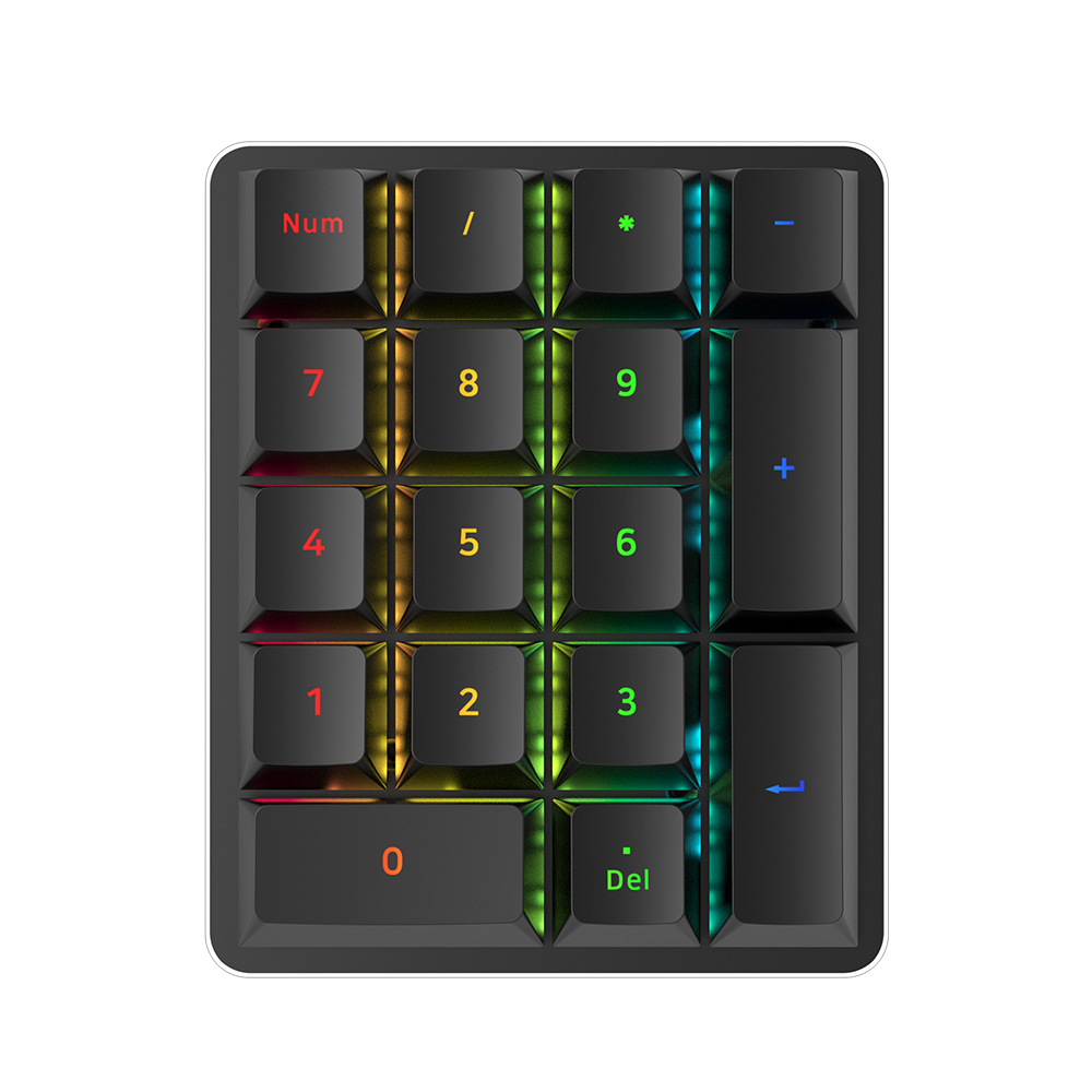 Portable Mini Mechanical Keyboard Computer One-handed Keyboard ...