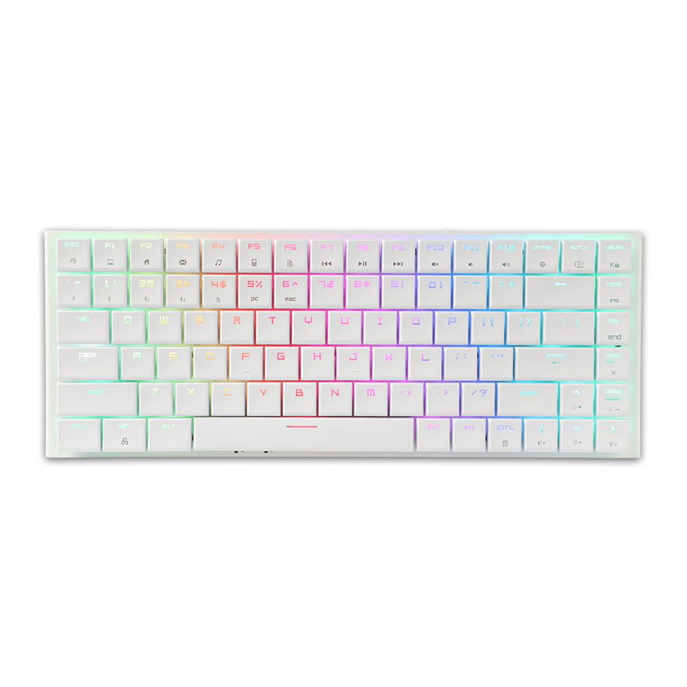 Newest Style Slim Chocolate Mechanical Keyboard Mini 85 Keys Switch Rgb ...