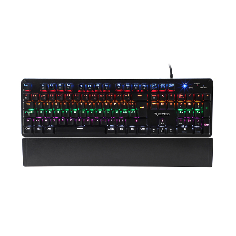 Mechanical Keyboard Wired Pc Keyboard With Number Pad Mechanical Gaming ...