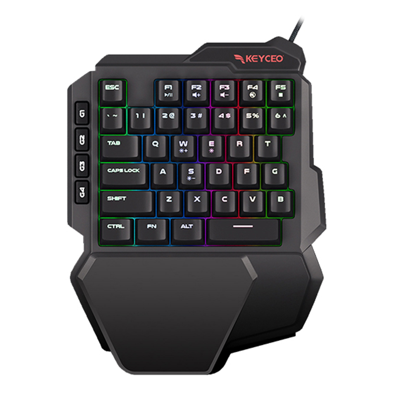 High-end Mechanical Keyboard One-handed Ergonomic Key Design Rgb ...
