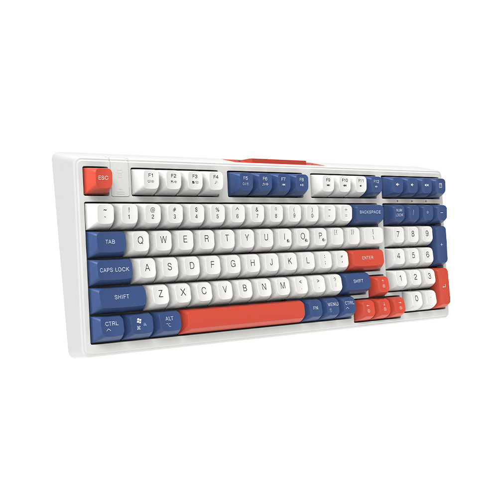 Wireless Mechanical Keyboard Custom Bluetooth 2.4ghz Ergonomic Compact ...