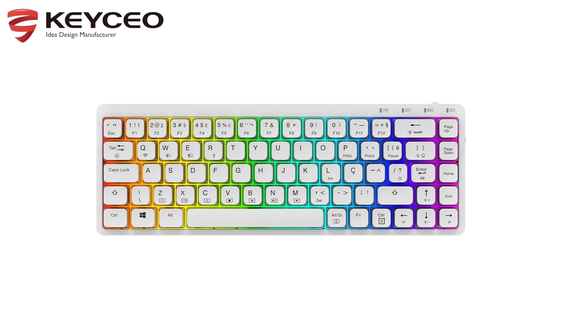 KY-MK311 Hot Mac/Win Second Switching Multi-function Keys RGB Dazzle ...