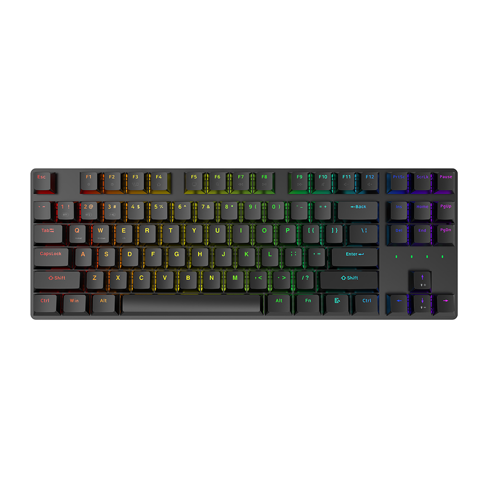 KY-MK103WBR 2.4G+BT+USB Three-Mode Gaming Mechanical Keyboard RGB ...