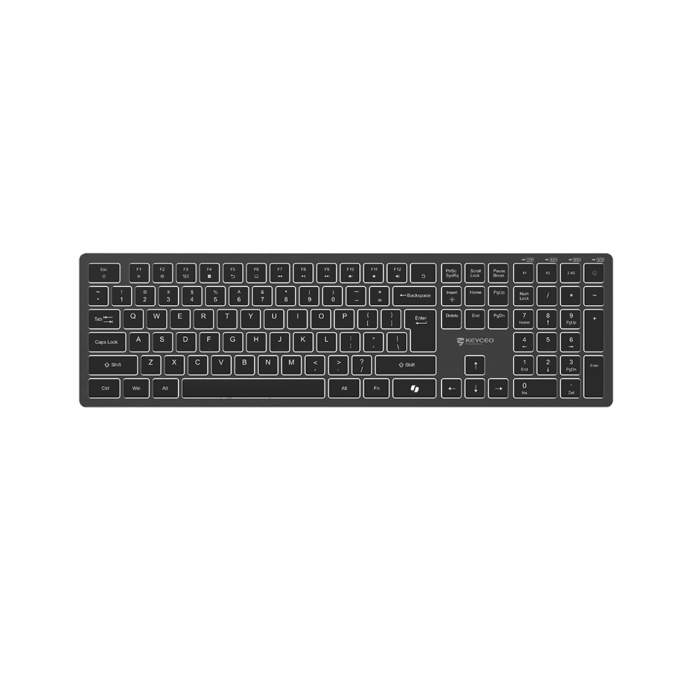 OEM KY-X232WB Versatile 2.4G+BT Scissor Keyboard Concise Appearance ...