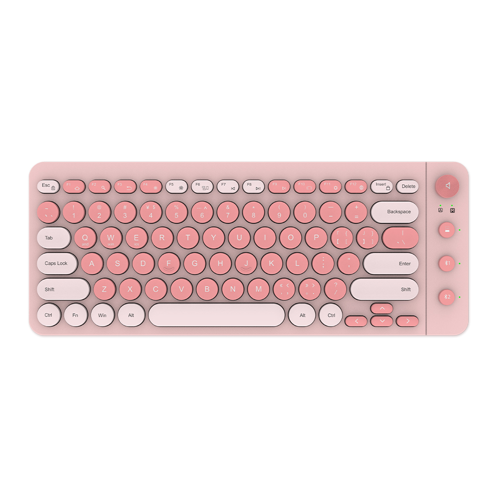 KY-K871W Tri-Mode Wireless Keyboard with Metal Music Knob - 2.4G+BT1 ...