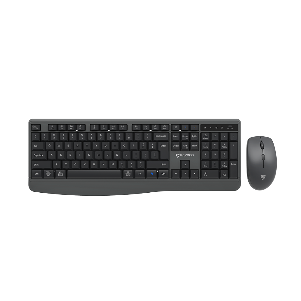 KY-4650W Silent Wireless Keyboard Mouse Combo - New Upgrade with Full ...