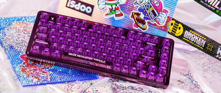 Raytheon Launched the New K75 Three-mode Mechanical Keyboard: Gasket S