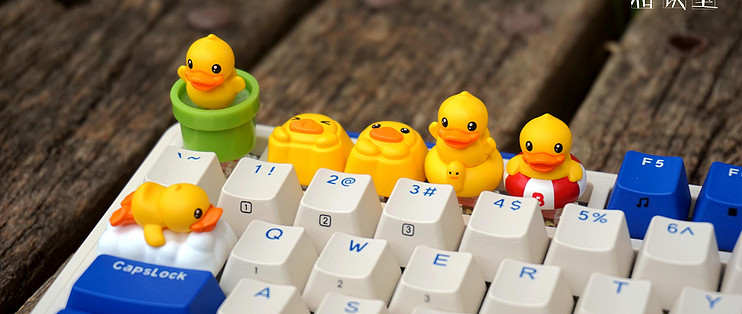 "Duck" Alexander! ——ZOMO X B.Duck Little Yellow Duck Blind Box Keycap