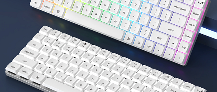 Keychron Launched the K3 Pro White Version of the Low-axis Mechanical