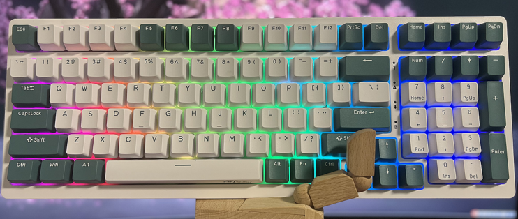 Mechanical Keyboard Evaluation Part 17: 400 RMB Three-mode Hot-swappab