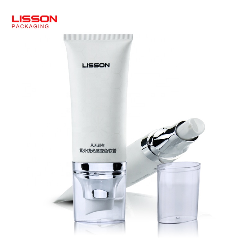 50ml Empty Ultraviolet Photochromic Tube Packaging for Sunscreen Cream ...