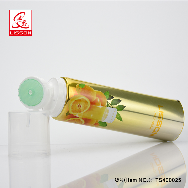 80ml 100ml 120ml 150ml Facial Cleanser Silica Gel Brush Container ...