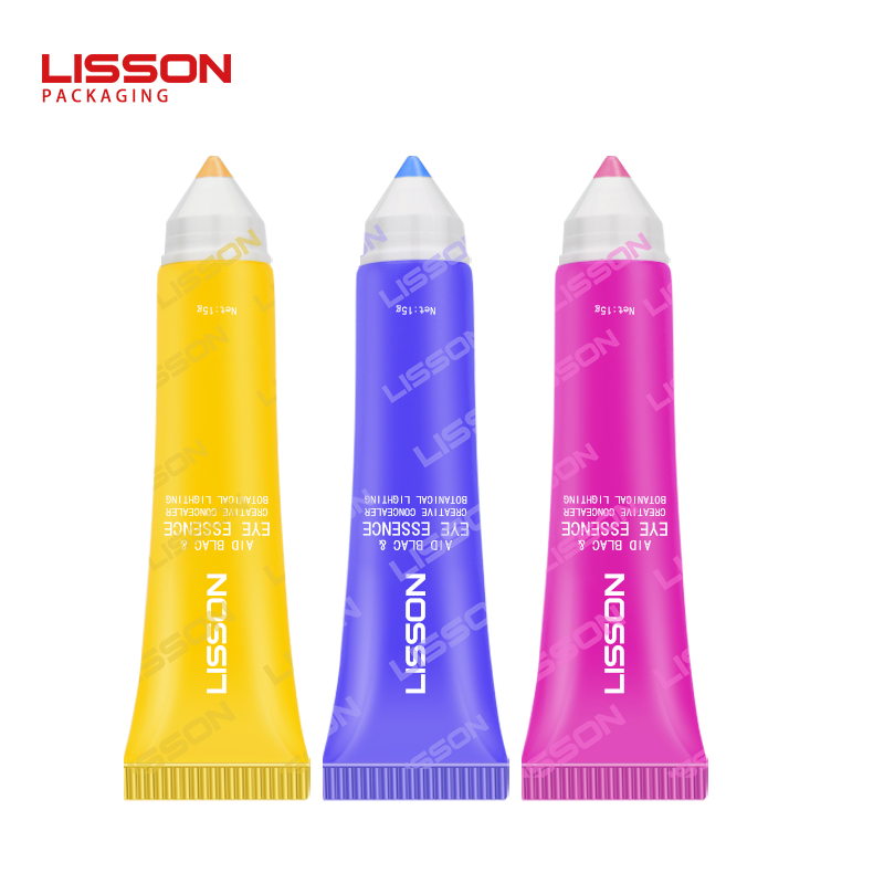 D19 Lip Gloss Tube with Silicone Applicator Eye Cream Packaging | Lisson
