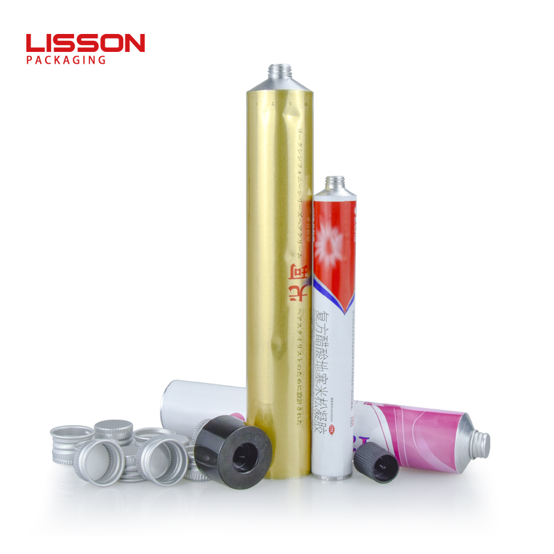 Aluminum Collapsible Tube with Metal Caps | Lisson