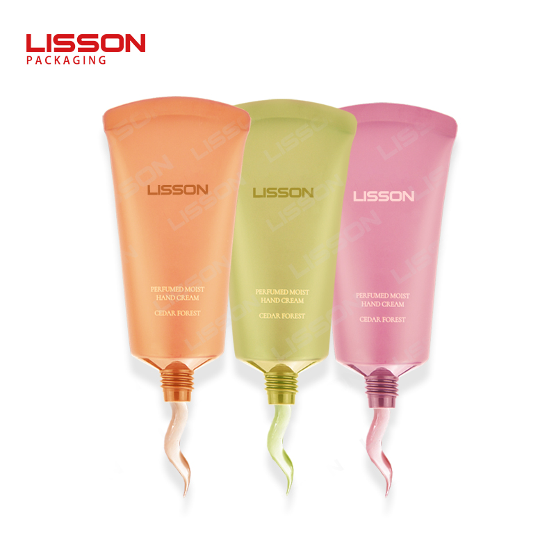 Oem Cosmetic Hand Cream Tube with Special Shape Tail Sealing | Lisson