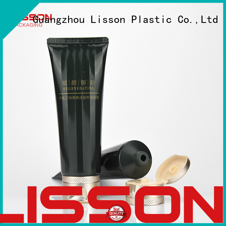 Right Angle Lotion Tubes Screw Silver Coating for Cream | Lisson