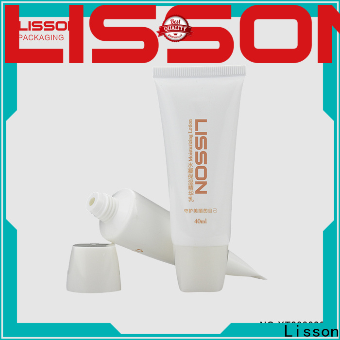 Eco-friendly Lotion Tubes Wholesale Silver Coating for Sun Cream | Lisson