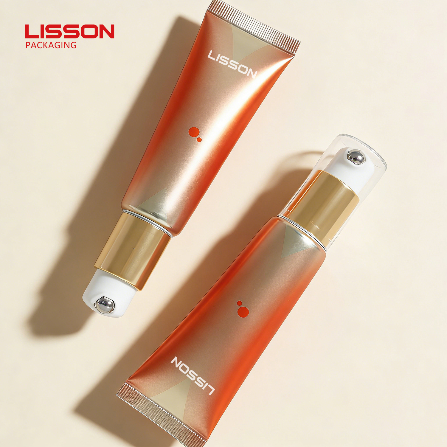 Stainless Steel Massaging Roller Cosmetic Pump Squeeze Tube From ABL 30 ...