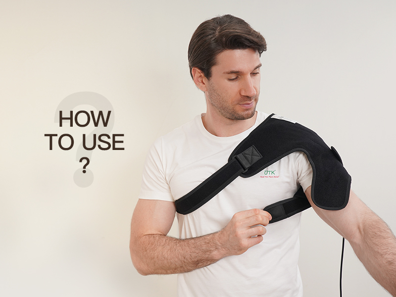 UTK Shoulder Heating Pads for Rotator Cuff Pain, far Infrared Heating ...