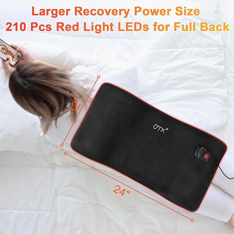UTK Red Infrared Light Therapy Pad for Body, Deeper Tissue - UTK