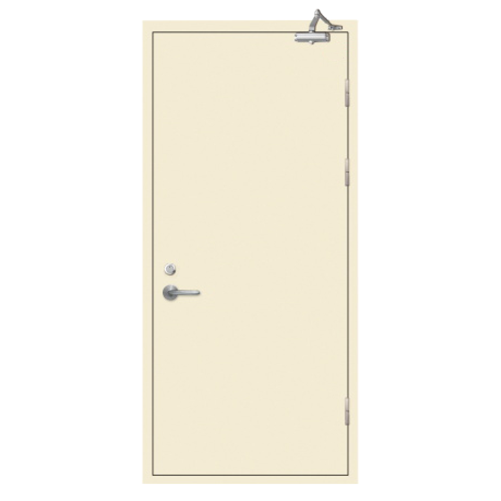 Fire Proof Heat Resistance 1.5 Hour Fire Rated Wood Door Fire Door