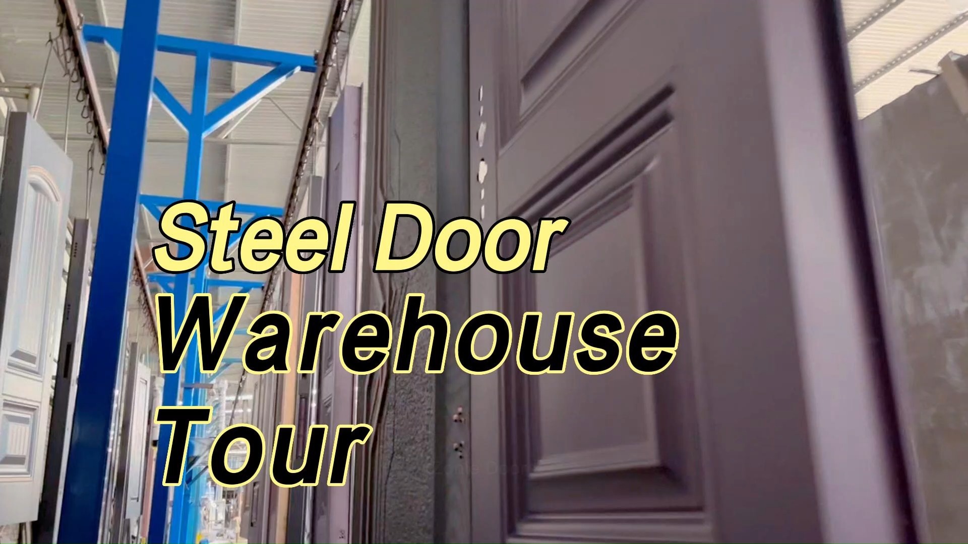 Front Metal Modern Exterior Security Steel Doors Apartment Mai - Zonle