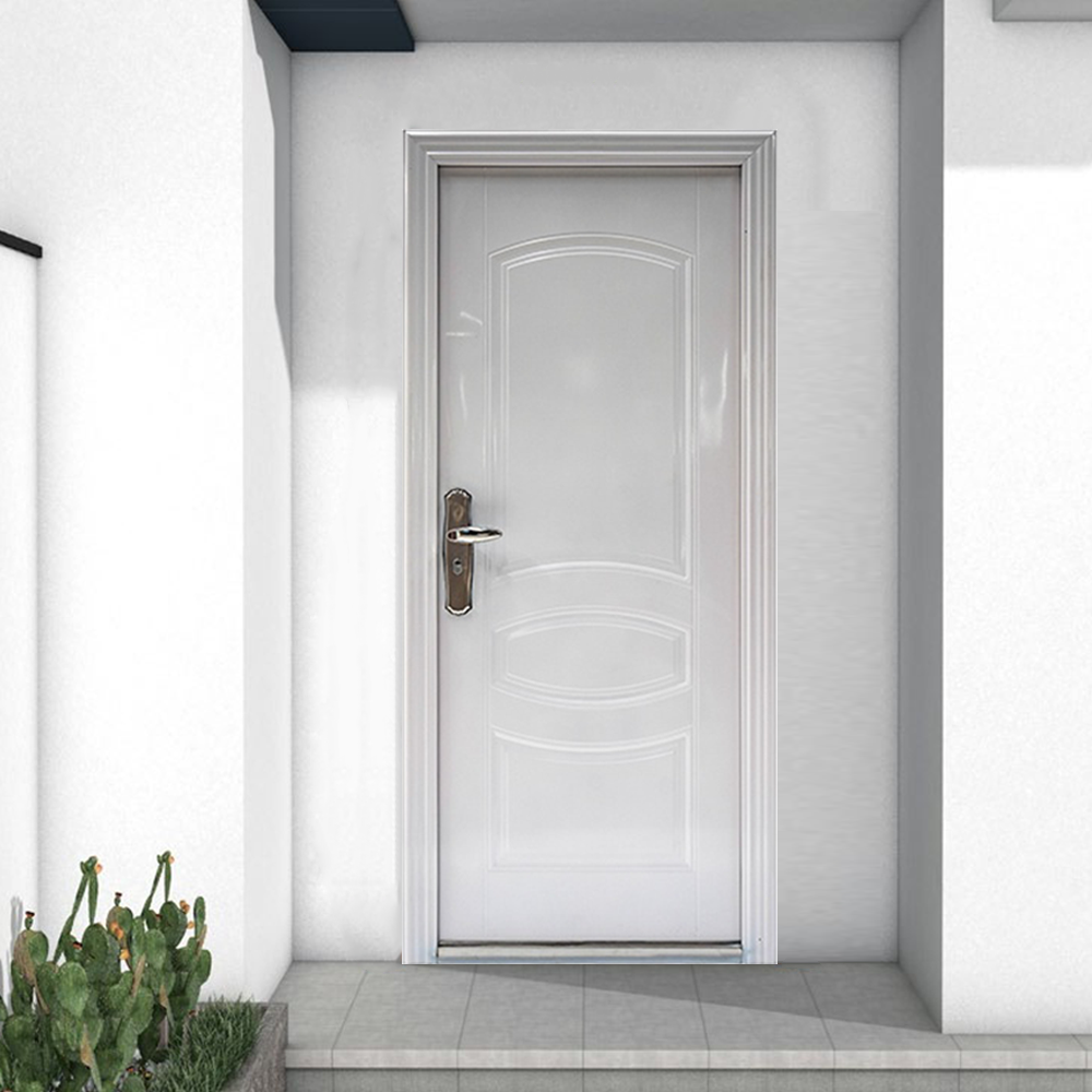 Front Metal Modern Exterior Security Steel Doors Apartment Mai - Zonle
