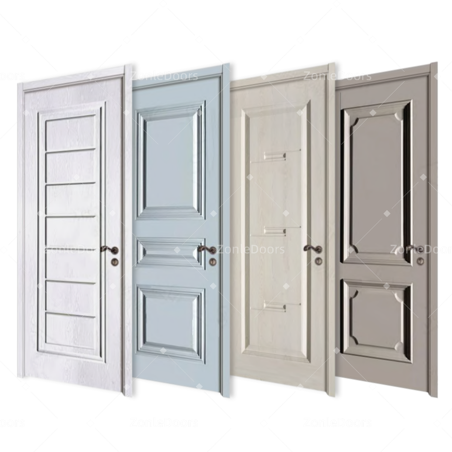 Express Your Style - Full WPC Doors with Custom Color Design