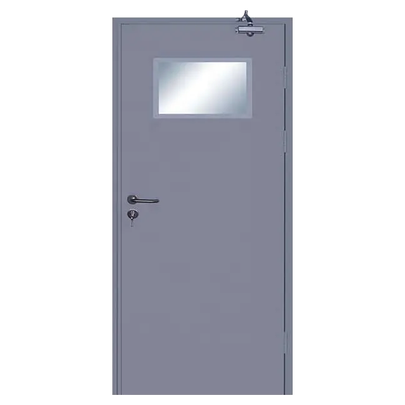 FD90 Rated External Safety Fully Finished Fire Rated Hollow Metal Door ...
