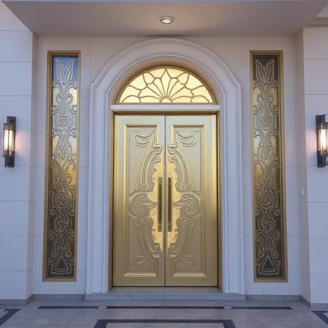 Riyadh Luxury Villa Door Installation: Custom Wood & Steel Doors for High-End Residential Projects