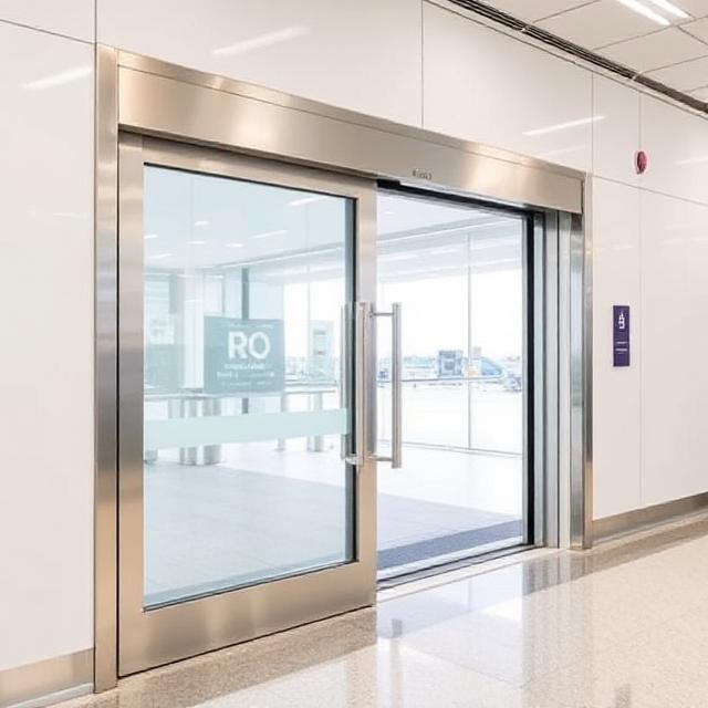 King Abdulaziz International Airport Terminal Doors: Automatic ...
