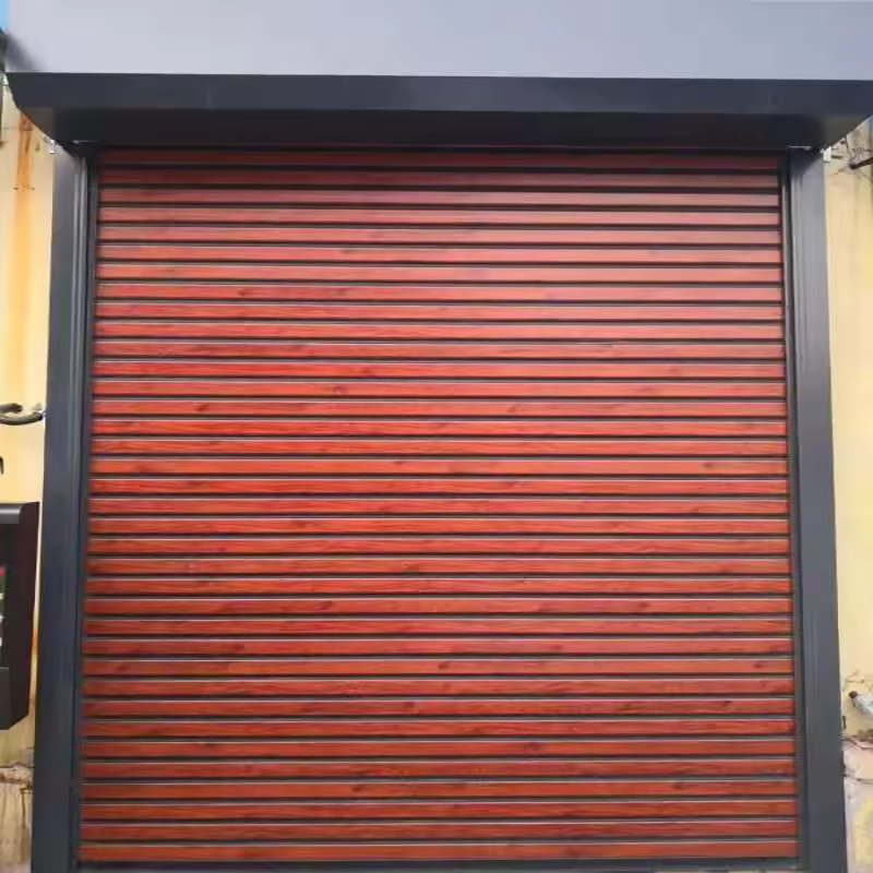 Roller Shutter Door Design Electric Automatic Aluminum Rolling Shutter ...