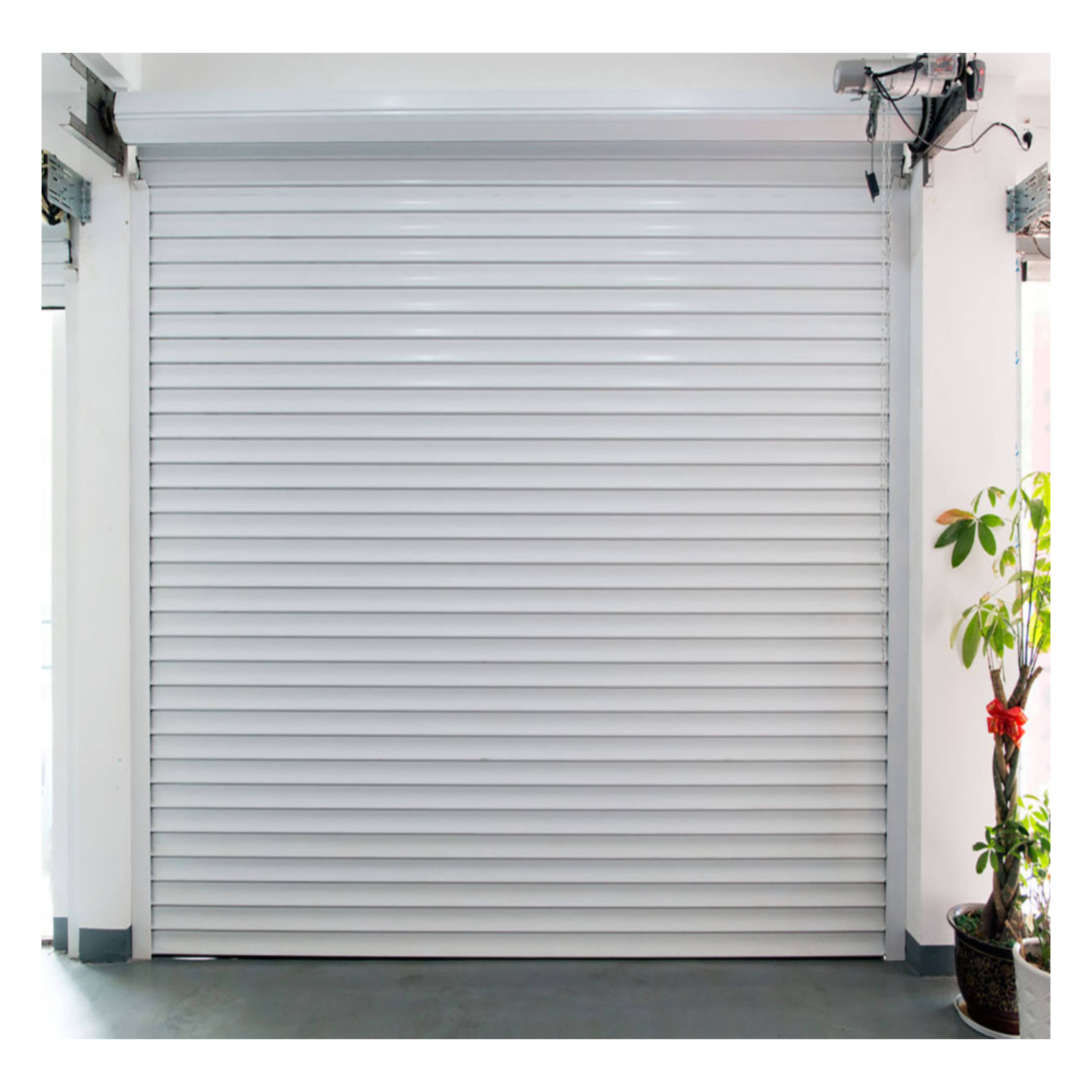 Roller Shutter Door Design Electric Automatic Aluminum Rolling Shutter Doors Manufacturer