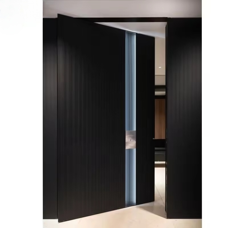 Modern Bullet Proof Armored Security Front Door External Aluminum ...