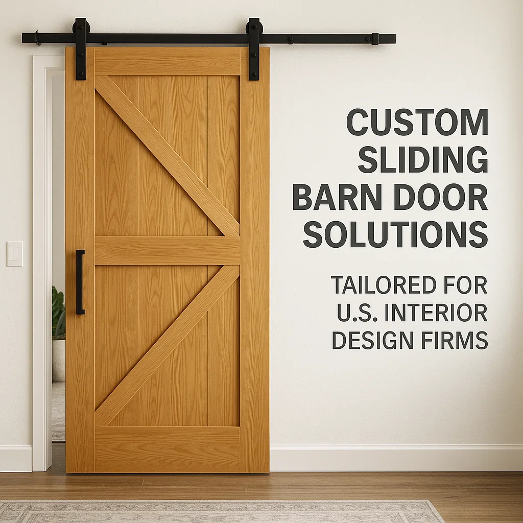 Custom Sliding Barn Door Design for U.S. Market | Zonle Doors