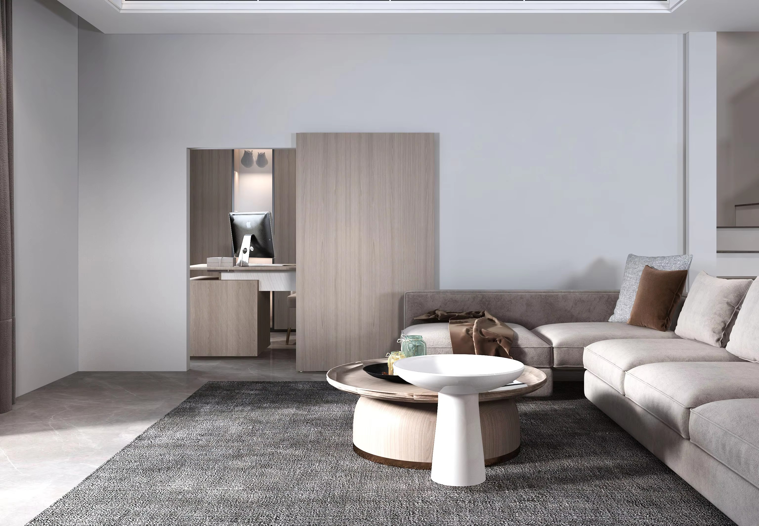 Hidden Track Ghost Sliding Door | Modern Invisible Hardware Indoor ...