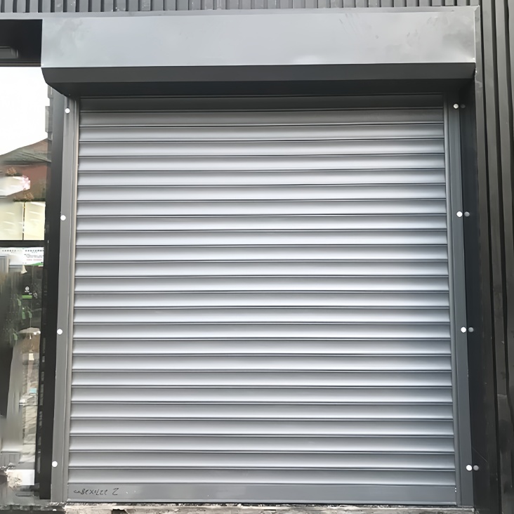 Porte de garage enroulable en aluminium, volets roulants automatiques ...