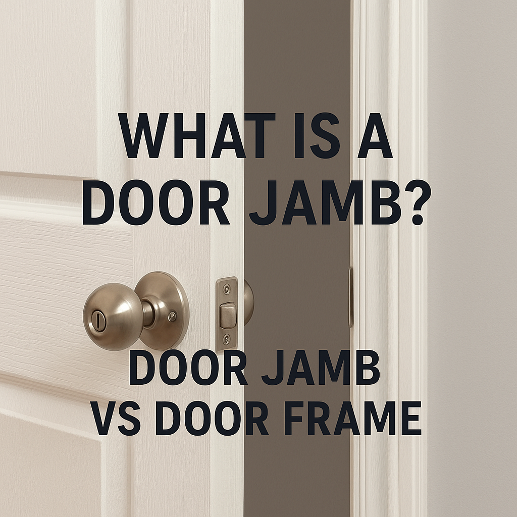 What Is a Door Jamb? Door Jamb Vs Door Frame Explained