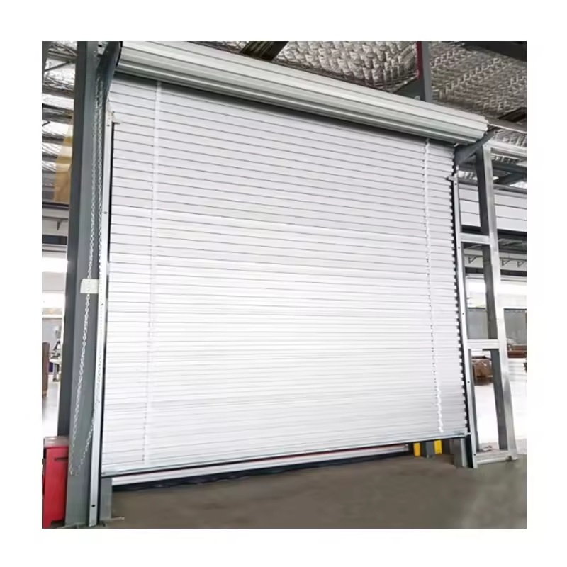 Modern Industrial Steel Automatic Sectional Overhead Door with Windows ...