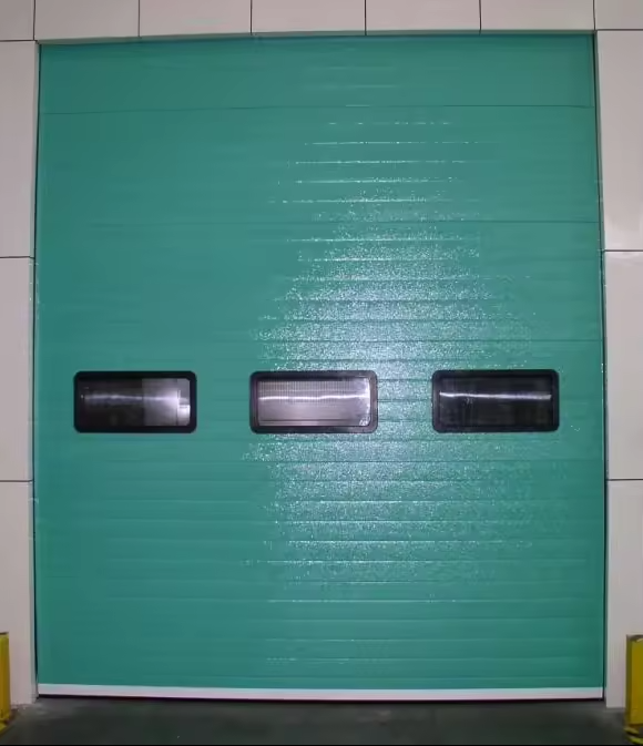 Industrial Automatic Overhead Steel Insulated Vertical Lifting Sliding ...