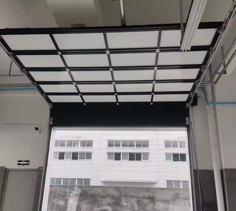 Automatic Lifting Steel Overhead Lifting Automatic Roll-up Sectional ...