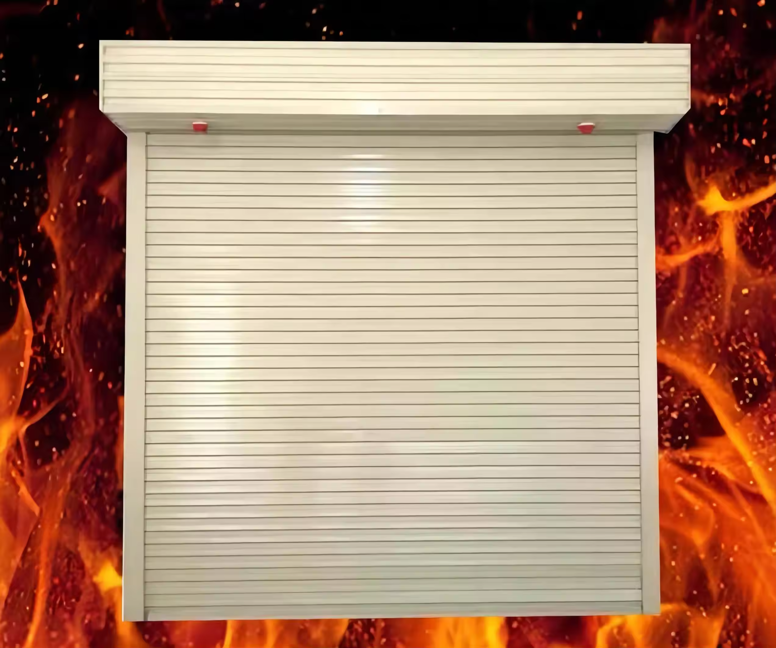 Industrial Warehouse Automatic Fire Shutter Door High Quality Automatic ...