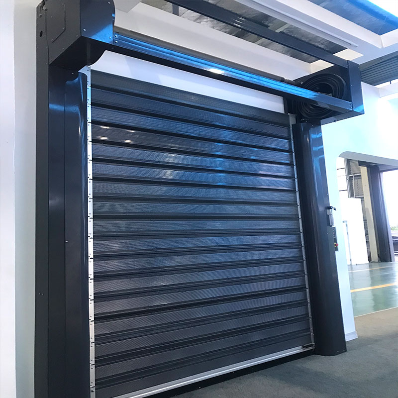 Porta de enrolar automática industrial de alta velocidade com ...