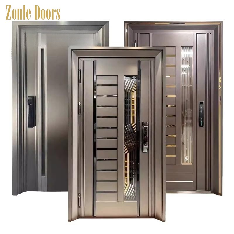 Turkey Style Steel Wood Armored Security Door Home Turkey Security Doors